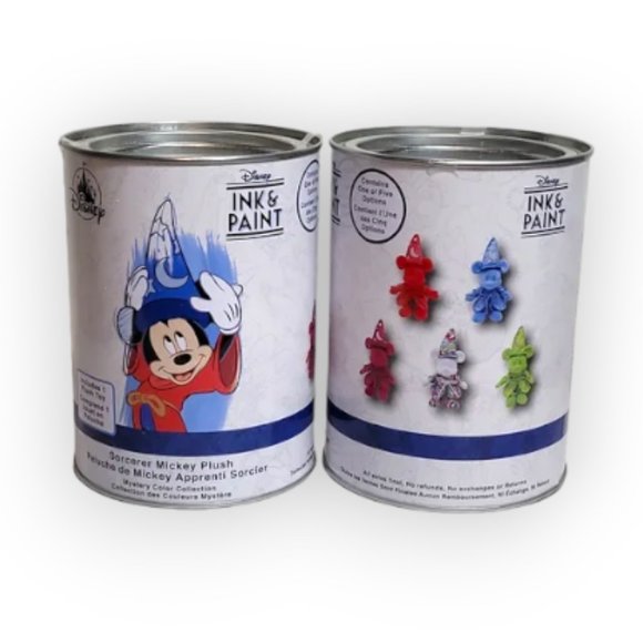 Disney | Toys | Disney Ink Paint Sorcerer Mickey Plush Mystery Paint ...